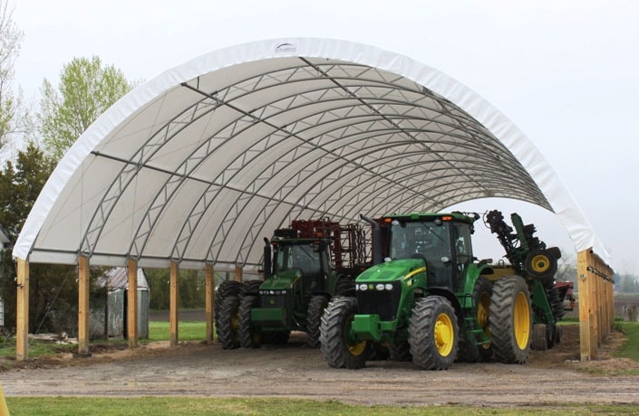 Fabric Covered Farm Buildings | Hay and Equipment Storage