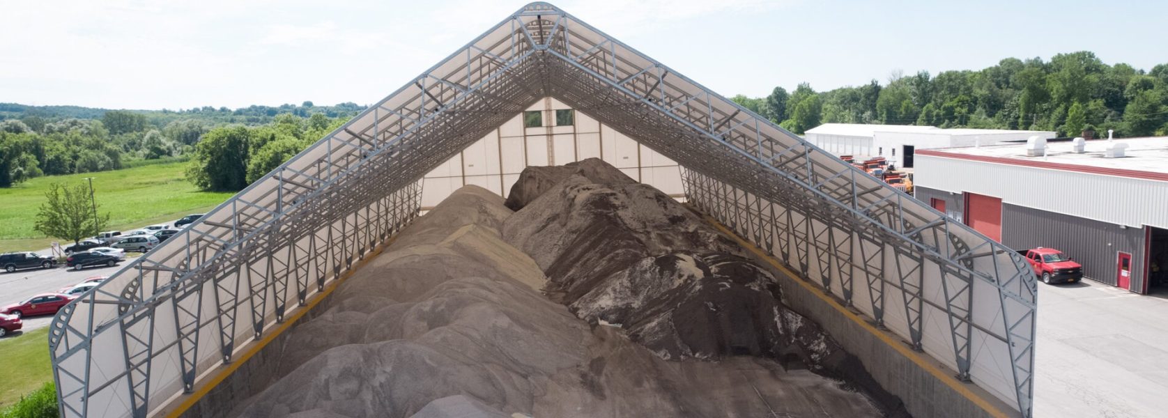 Sand and Salt Storage Buildings | Fabric Covered Structures
