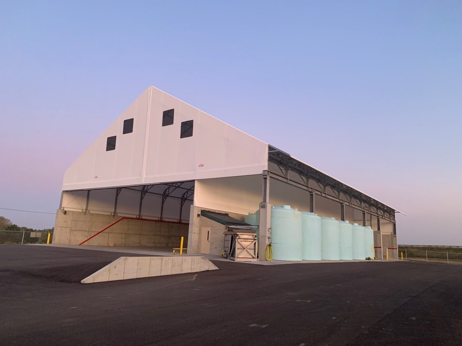 Sand and Salt Storage Buildings | Fabric Covered Structures